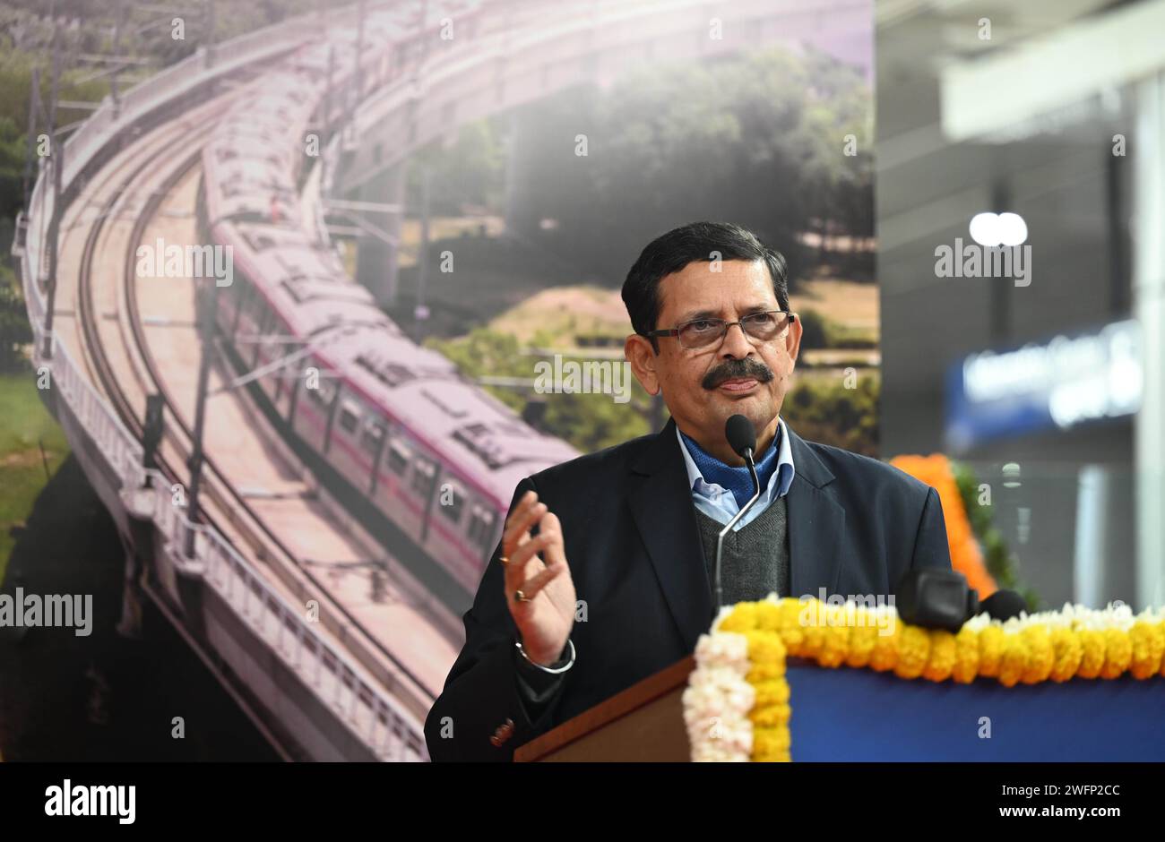 New Delhi, India. 31st Jan, 2024. NEW DELHI, INDIA - JANUARY 31: Anuj ...