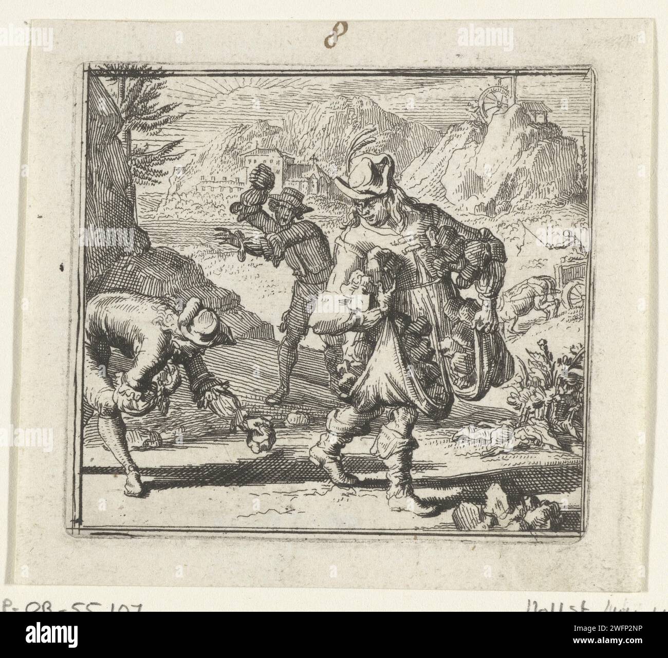 Illustration for the Decamerone of Boccaccio, Romeyn de Hooghe, 1697 ...