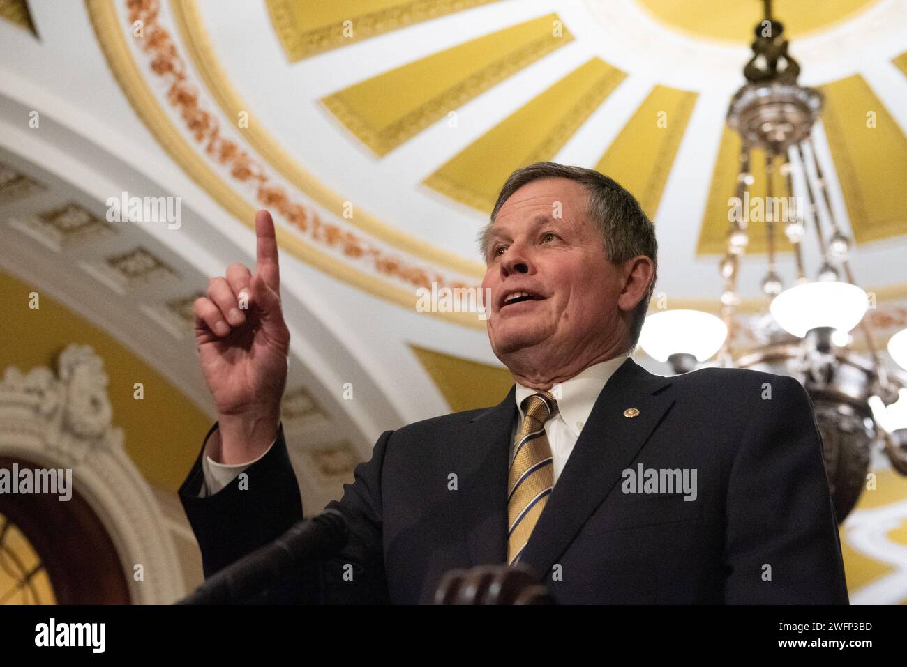 Washington, United States. 31st Jan, 2024. United States Senator Steve ...