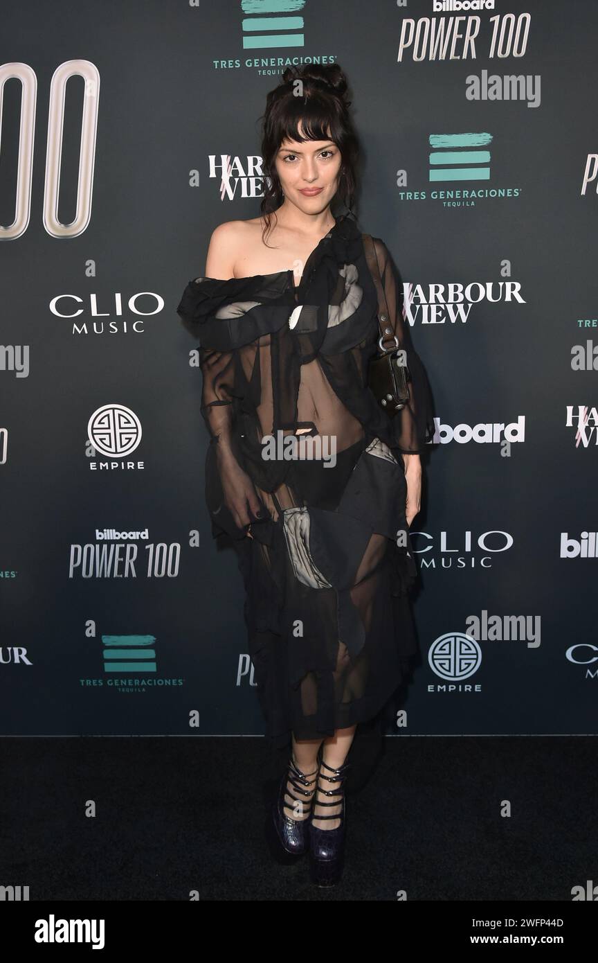 Maria Zardoya arrives at Billboard Power 100 on Wednesday, Jan. 31 ...