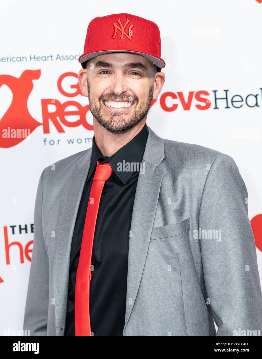 New York, USA. 31st Jan, 2024. Scott Henry attends American Heart ...