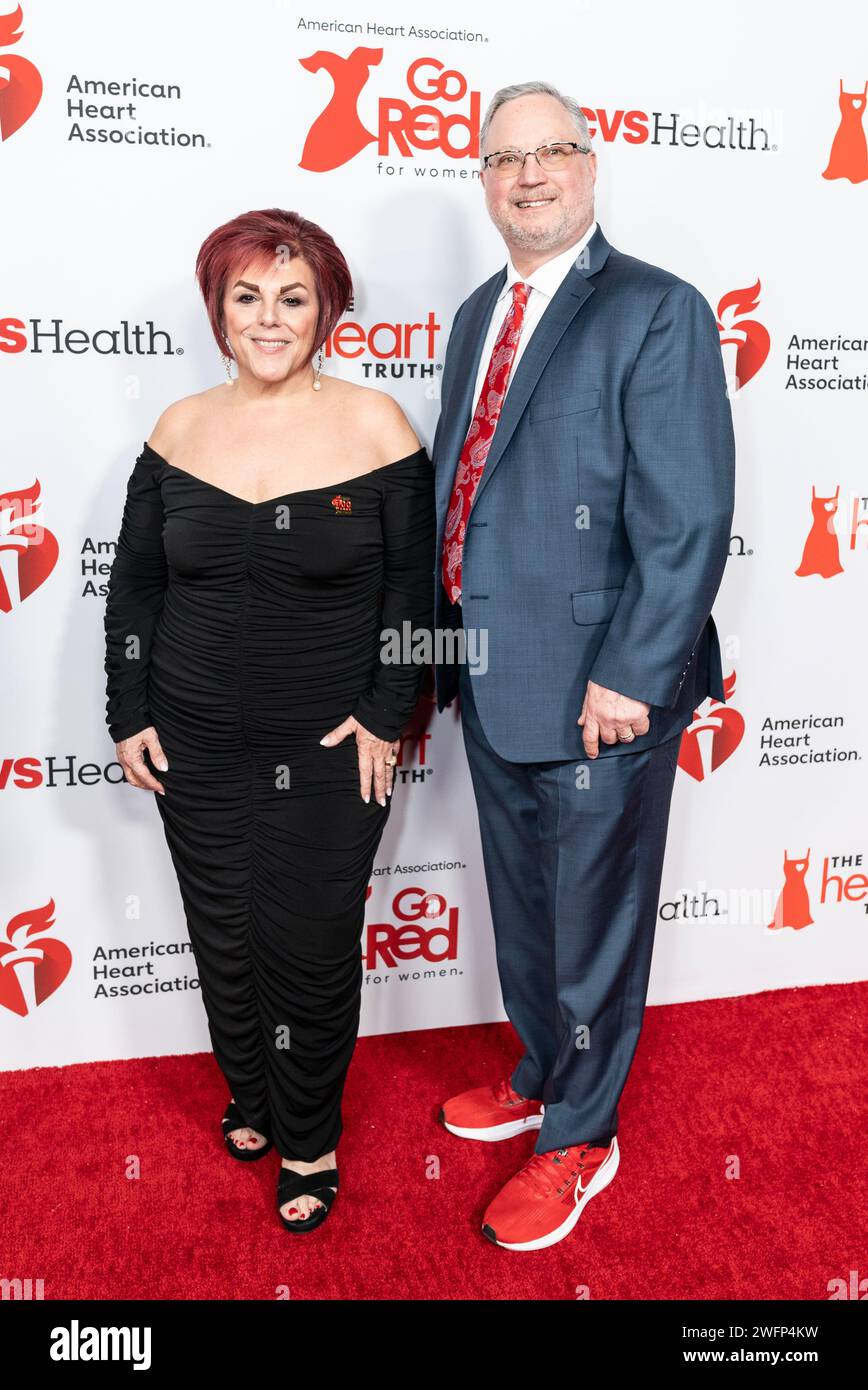 New York, USA. 31st Jan, 2024. KISS SVP of Global Marketing Annette ...