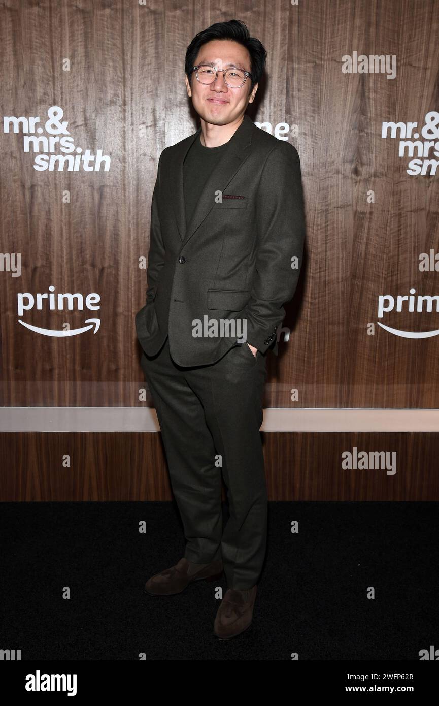 New York, USA. 31st Jan, 2024. Hiro Murai attends the premiere of ...