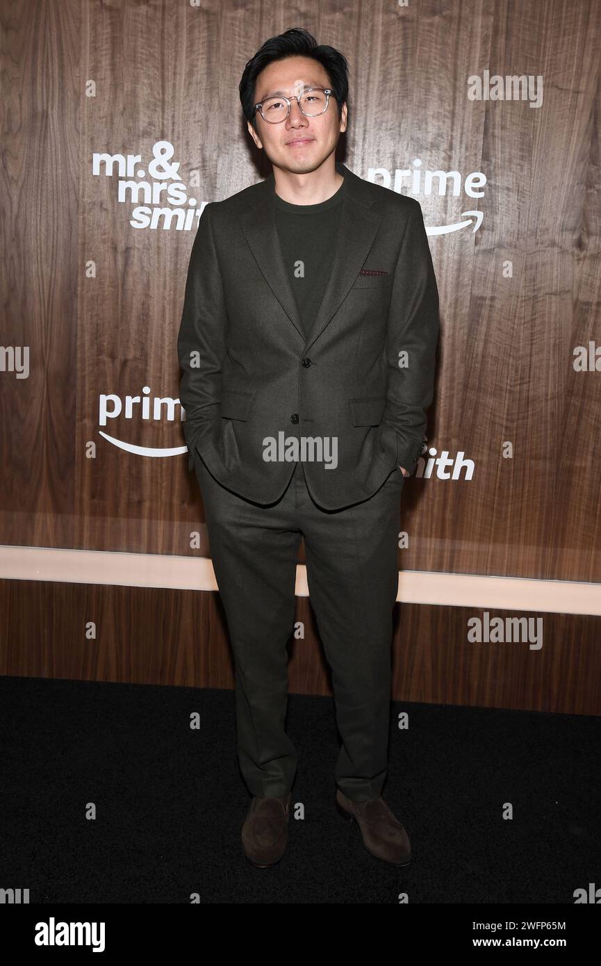 New York, USA. 31st Jan, 2024. Hiro Murai attends the premiere of ...