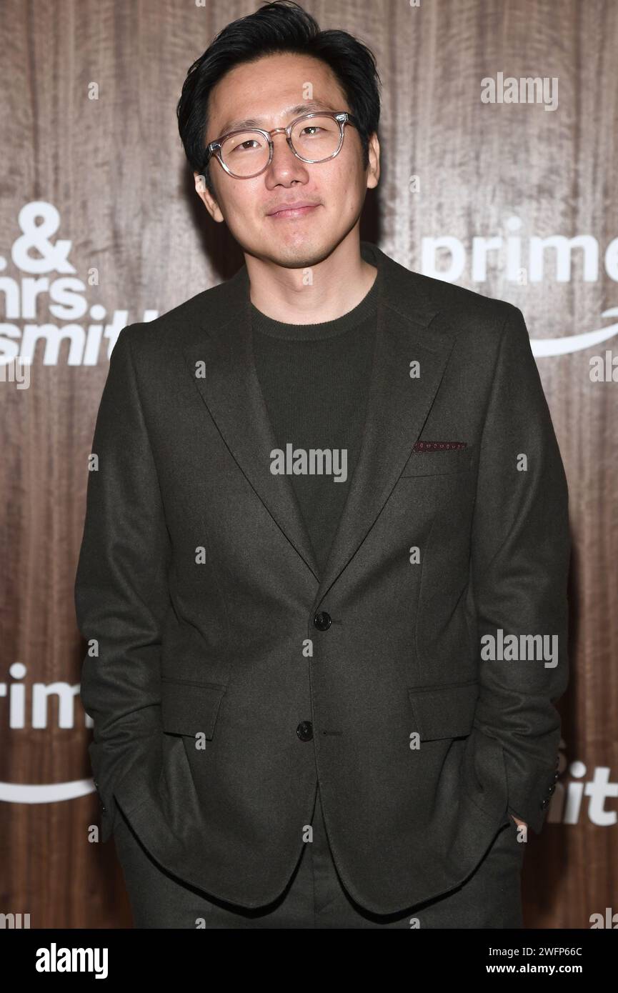 New York, USA. 31st Jan, 2024. Hiro Murai attends the premiere of ...