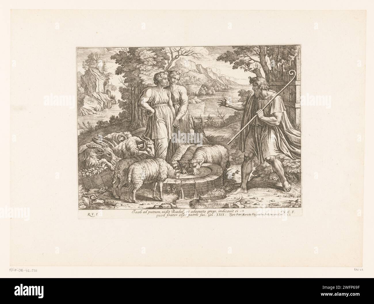 Jacob rachel at the well hi-res stock photography and images - Alamy