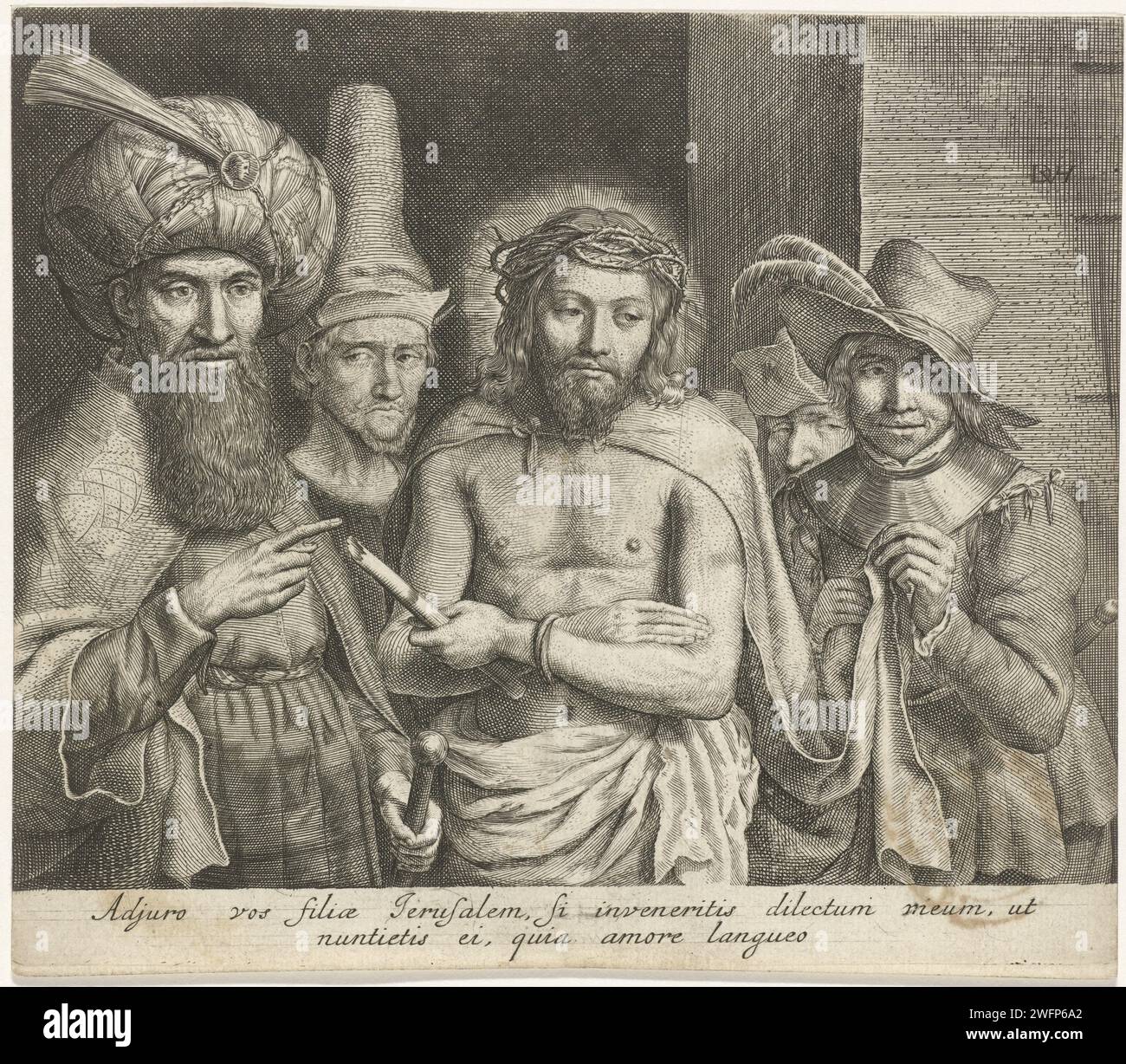 Ecce Homo, Dirk van Hoogstraten, 1606 - 1640 print The Roman governor ...