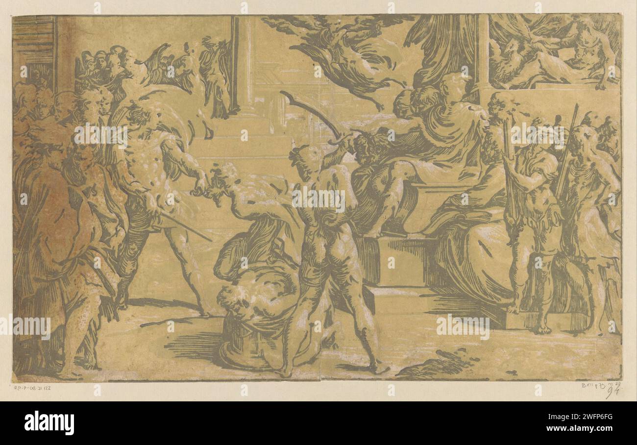 Martyrdom of Saints Peter and Paulus, Antonio da Trento, after ...