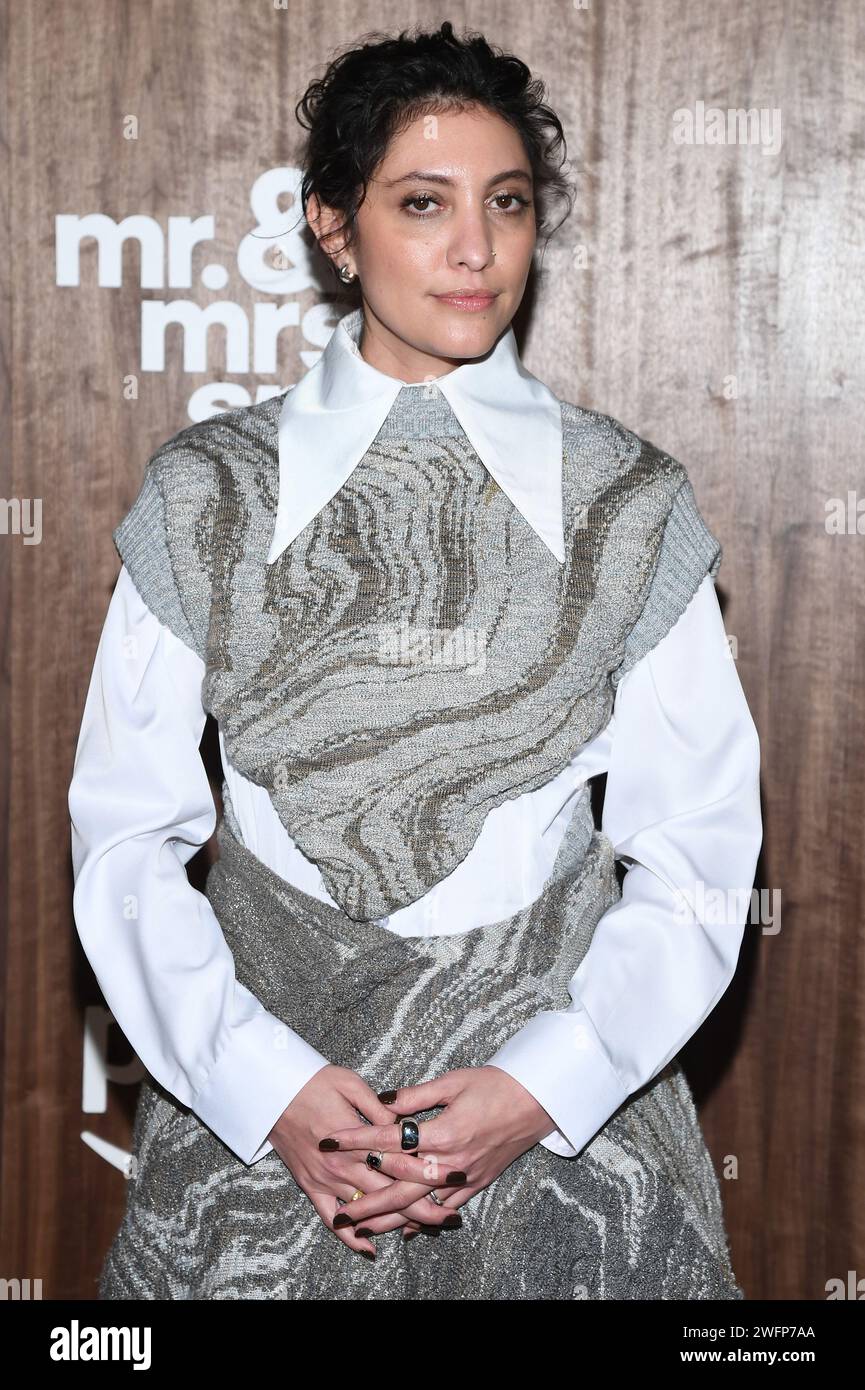 New York, USA. 31st Jan, 2024. Francesca Sloane attends the premiere of ...