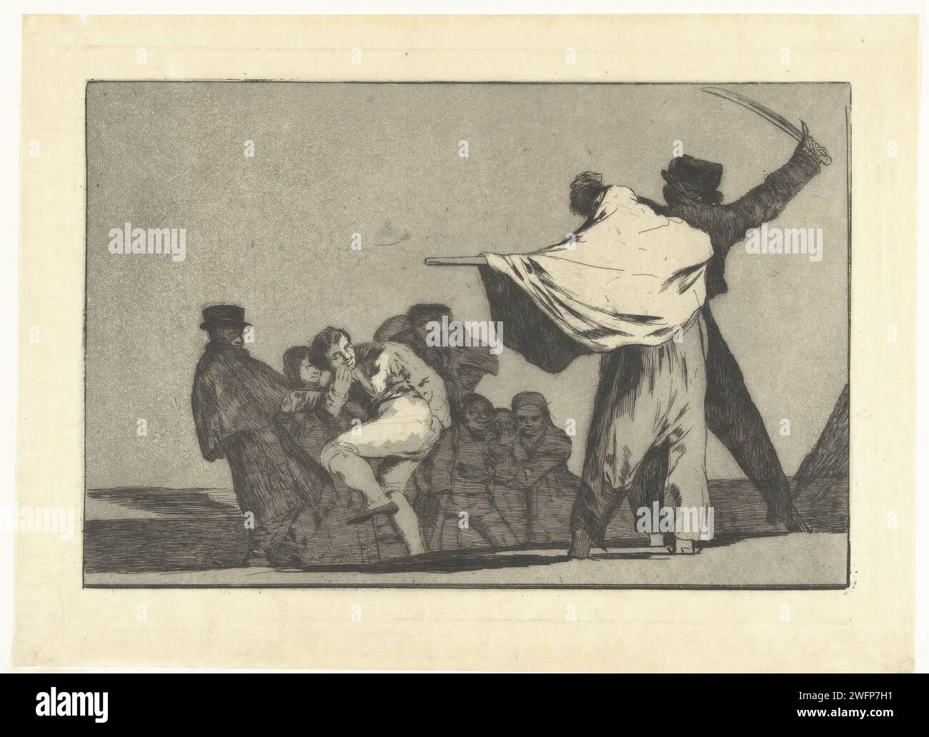 Well -known foolishness, Francisco de Goya, 1815 - 1820 print Two ...