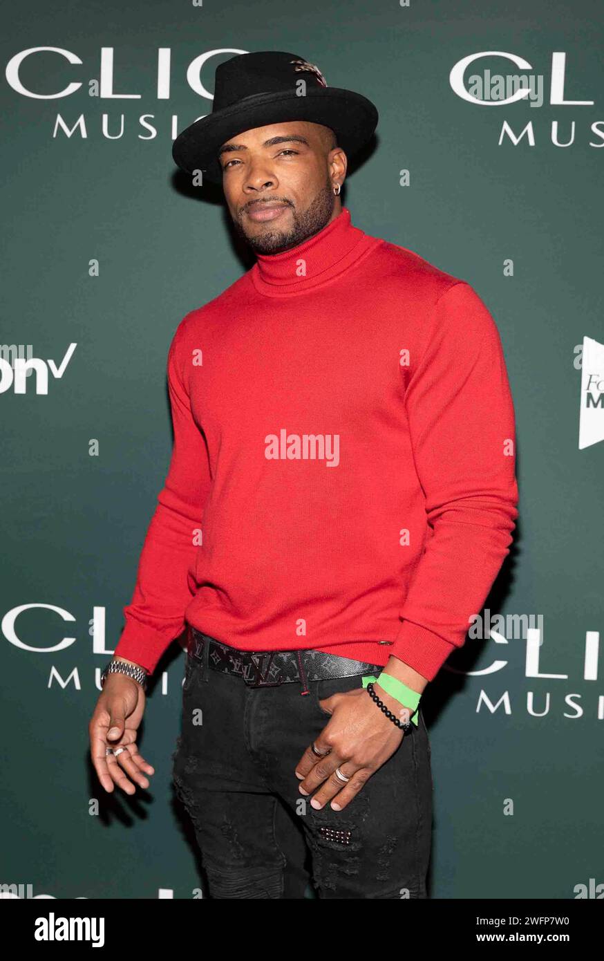 Los Angeles, USA. 31st Jan, 2024. Rico Bozant attends the arrivals of ...