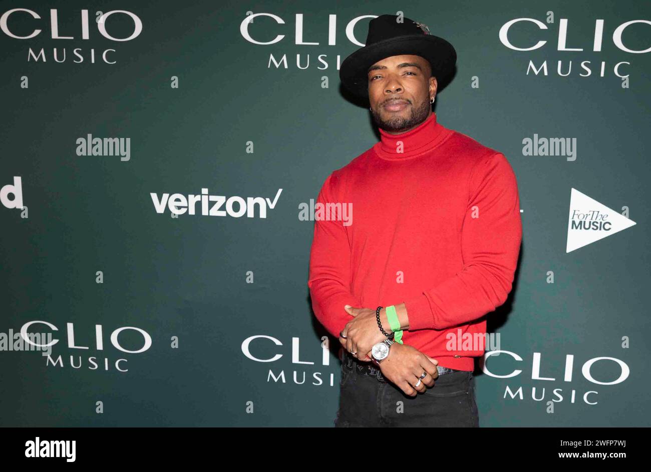 Los Angeles, USA. 31st Jan, 2024. Rico Bozant attends the arrivals of ...