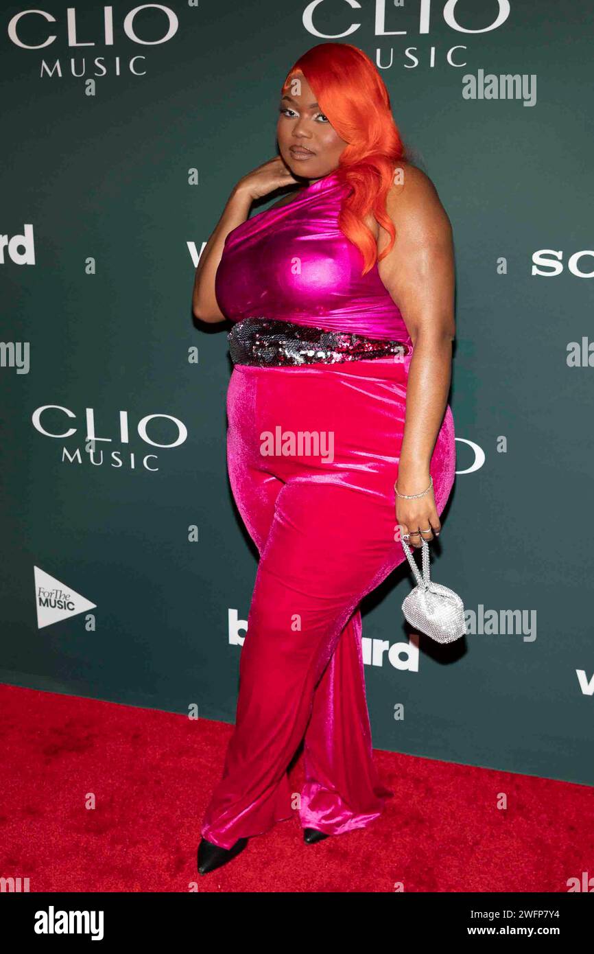 Los Angeles, USA. 31st Jan, 2024. Lu Kala attends the arrivals of the ...