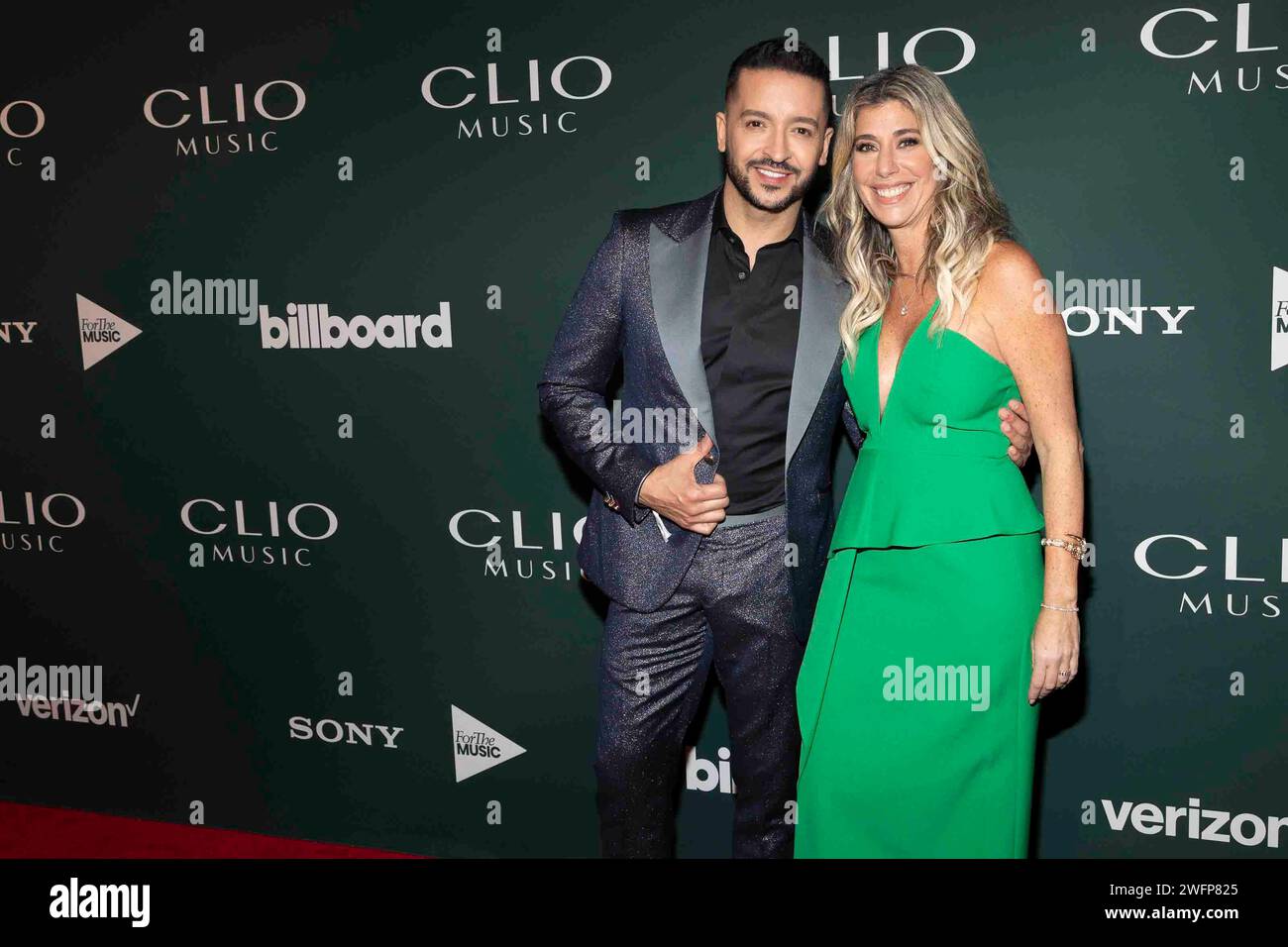 Los Angeles, USA. 31st Jan, 2024. Jai Rodriguez and Nicole Purcell ...