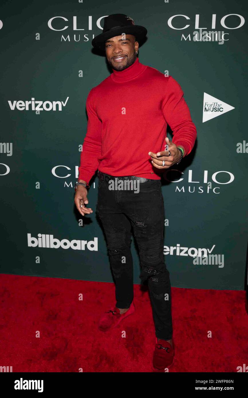 Los Angeles, USA. 31st Jan, 2024. Rico Bozant attends the arrivals of ...