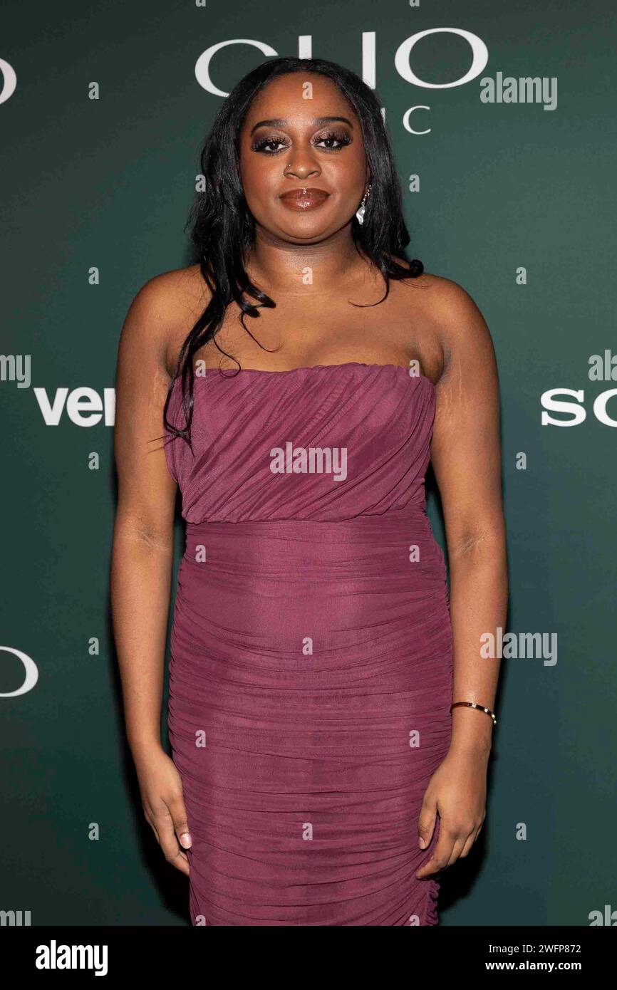 Los Angeles, USA. 31st Jan, 2024. Ayoni attends the arrivals of the ...