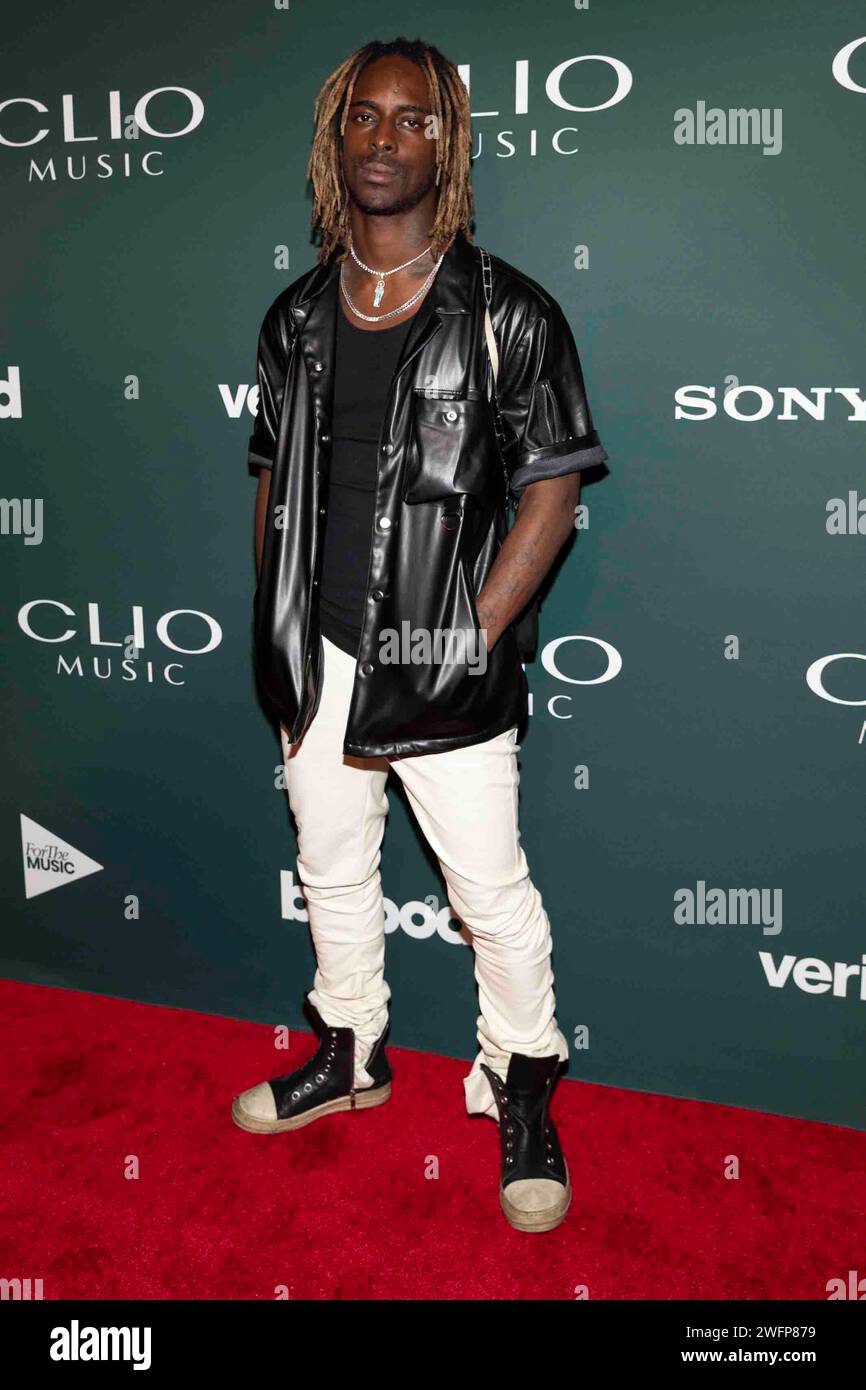 Los Angeles, USA. 31st Jan, 2024. Clintn Lord attends the arrivals of ...