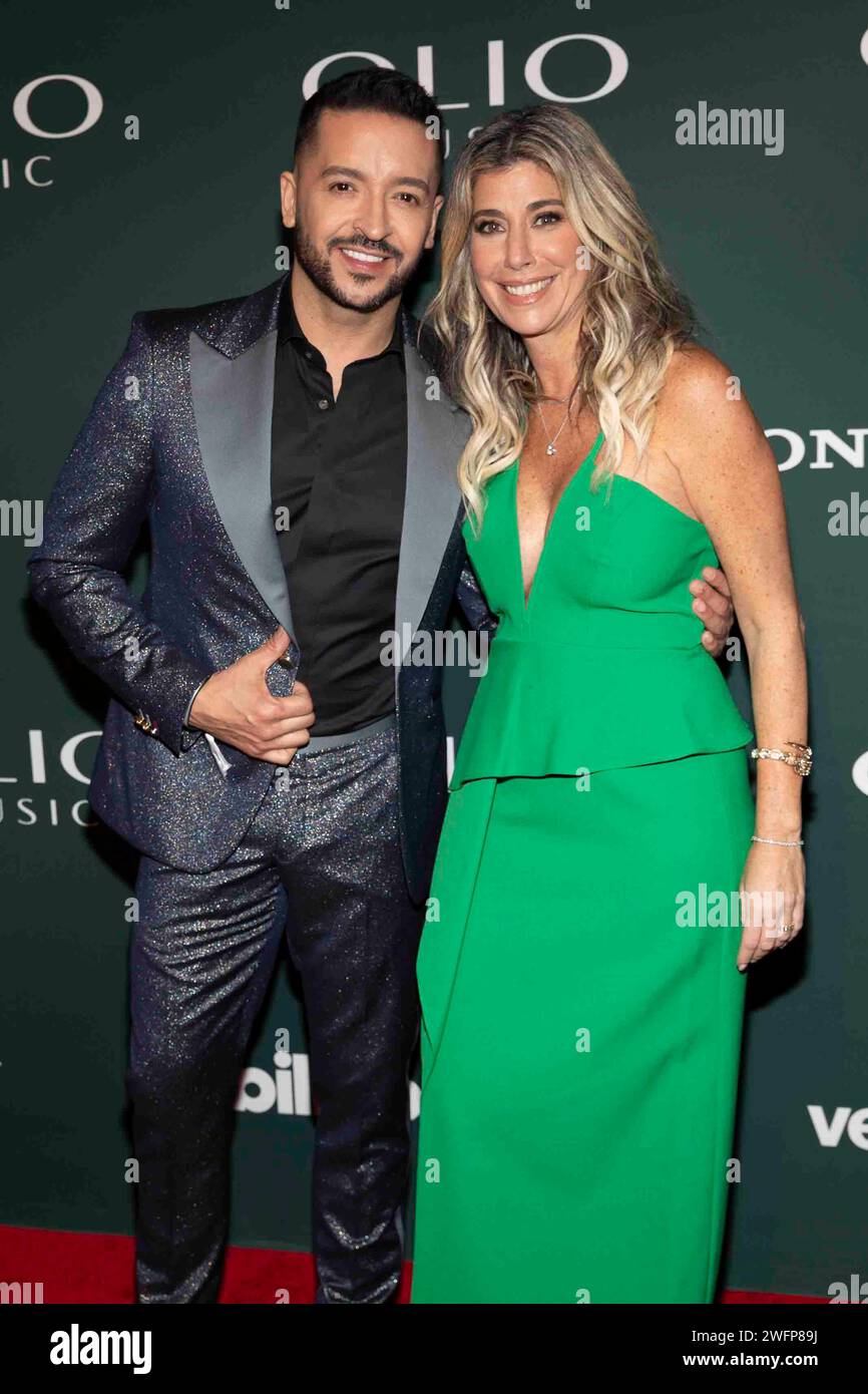 Los Angeles, USA. 31st Jan, 2024. Jai Rodriguez and Nicole Purcell ...