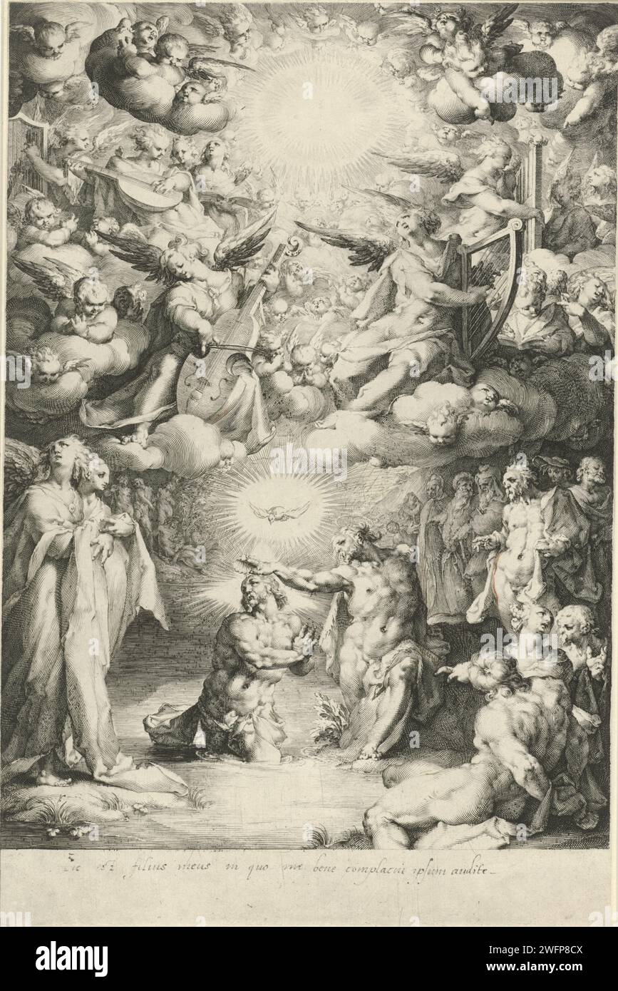 Holy ghost descends angels hi-res stock photography and images - Alamy