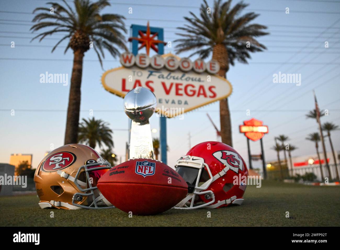 San Francisco 49ers, Kansas Chiefs helmets and the Vince Lombardi ...