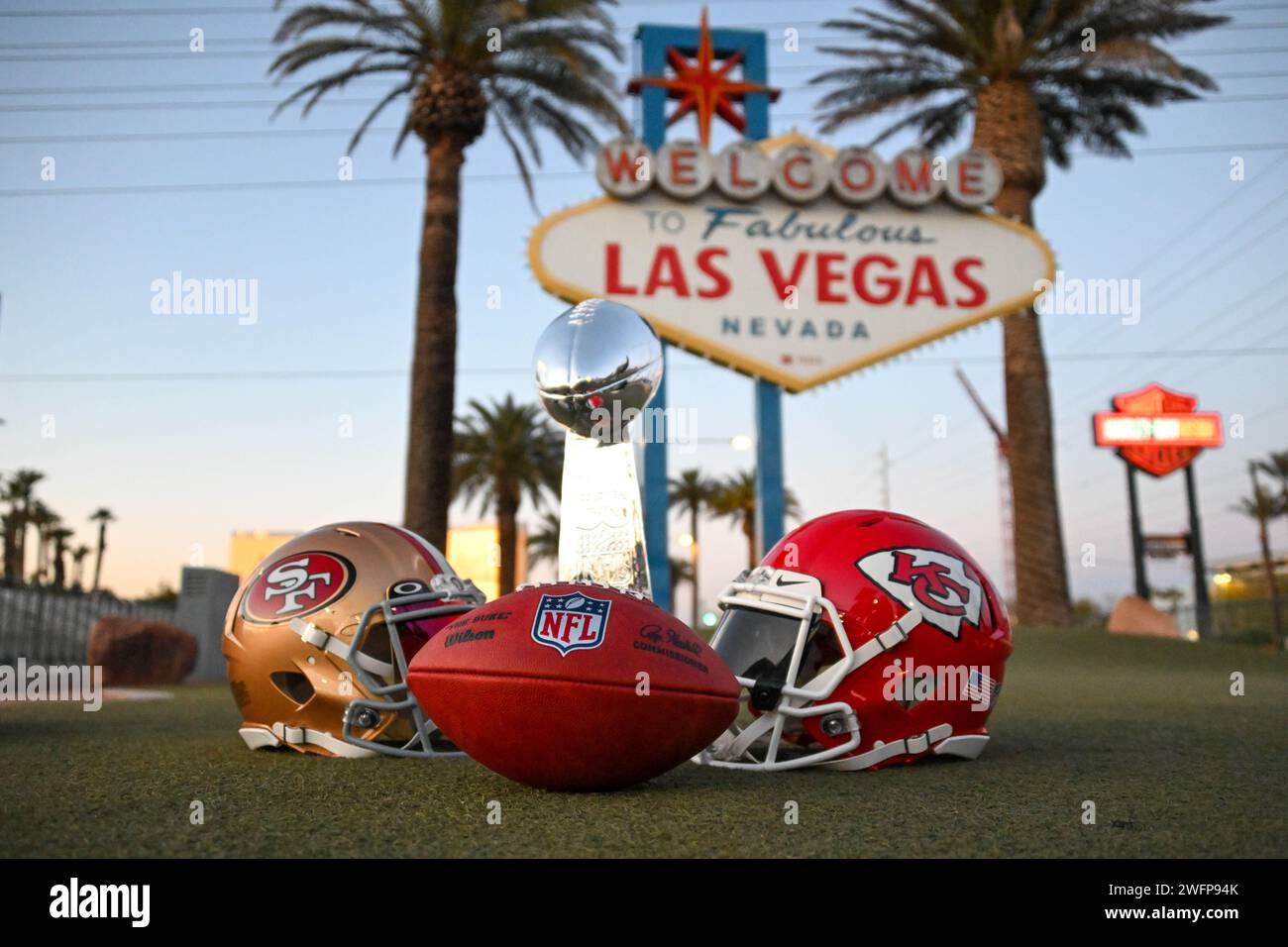 San Francisco 49ers, Kansas Chiefs helmets and the Vince Lombardi ...