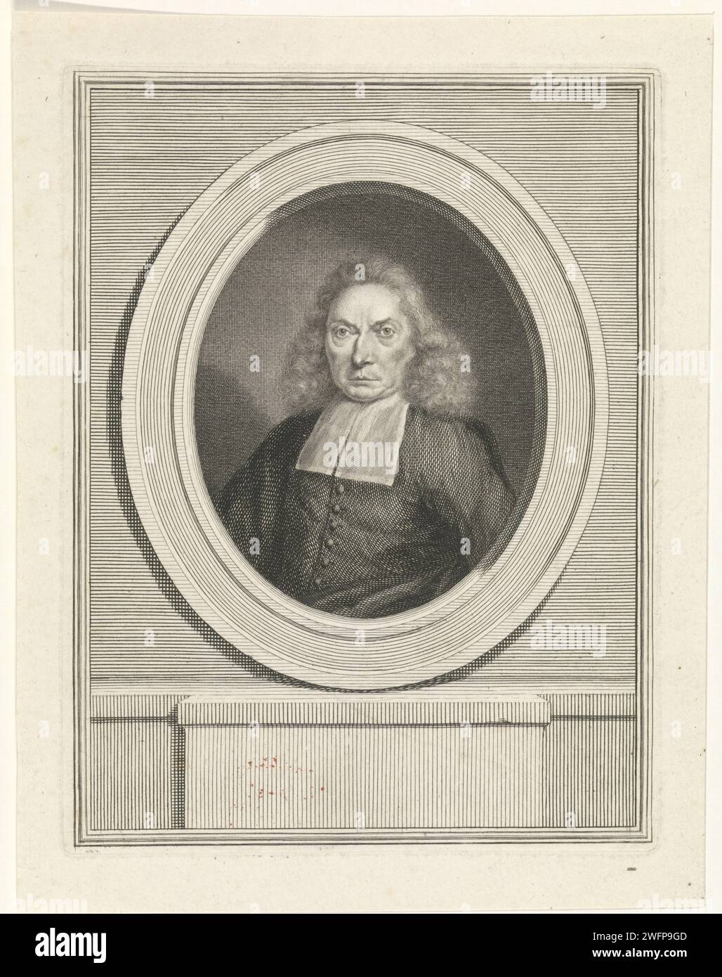 Portrait of Herman Schijn, Jacob Houbraken, After Henriëtte Wolters ...
