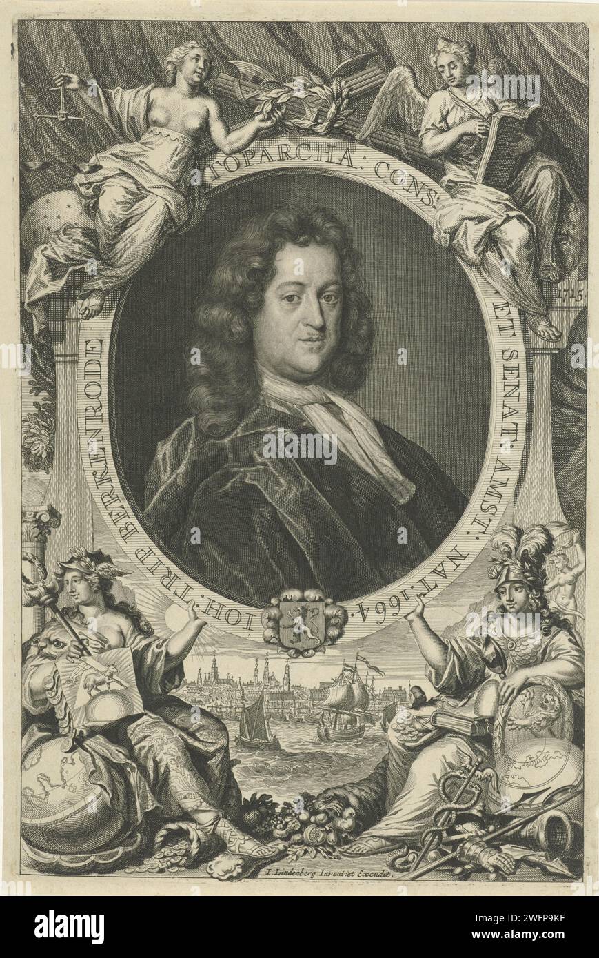 Portrait of Jan Trip Berkenrode, Pieter van Gunst (attributed to ...