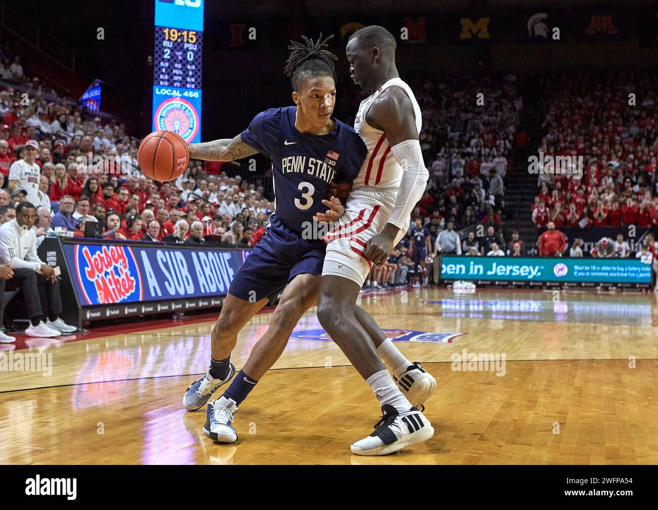 Piscataway, United States. 01st Feb, 2024. Penn State Nittany Lions ...