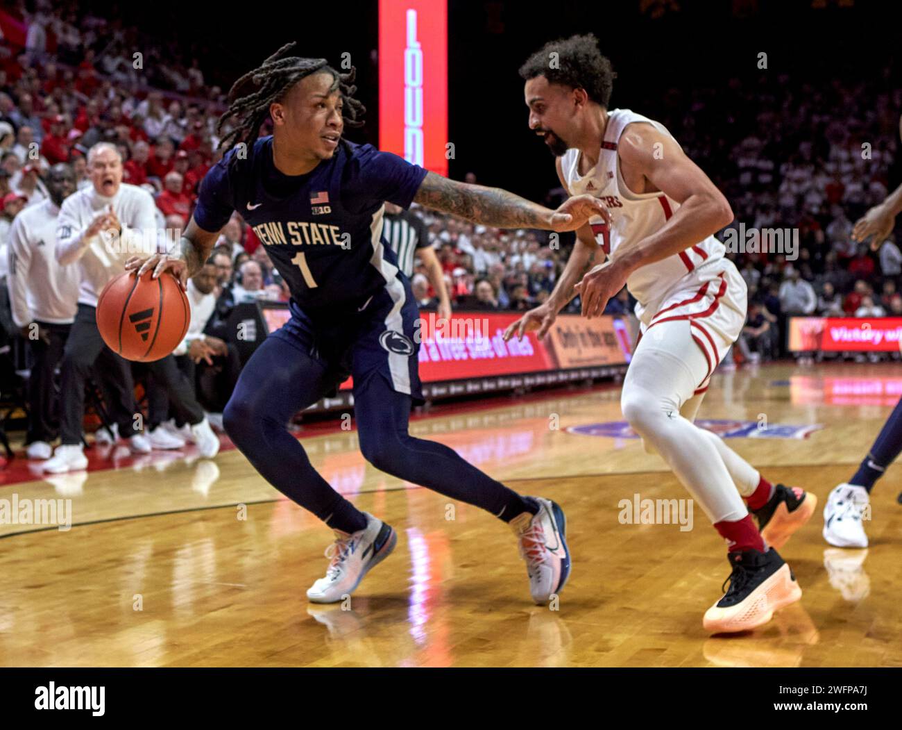 Piscataway, United States. 01st Feb, 2024. Penn State Nittany Lions ...