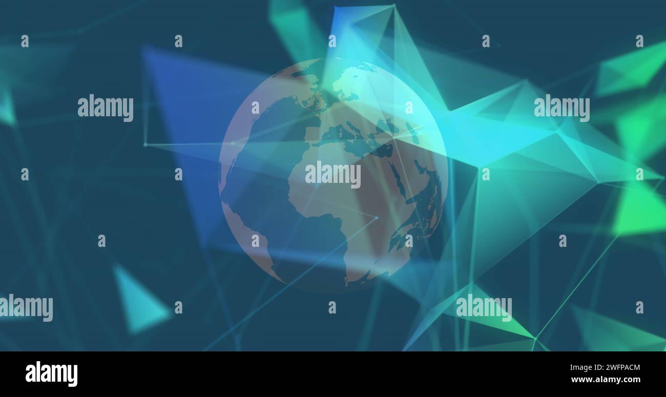 Digital abstract shapes hi-res stock photography and images - Alamy