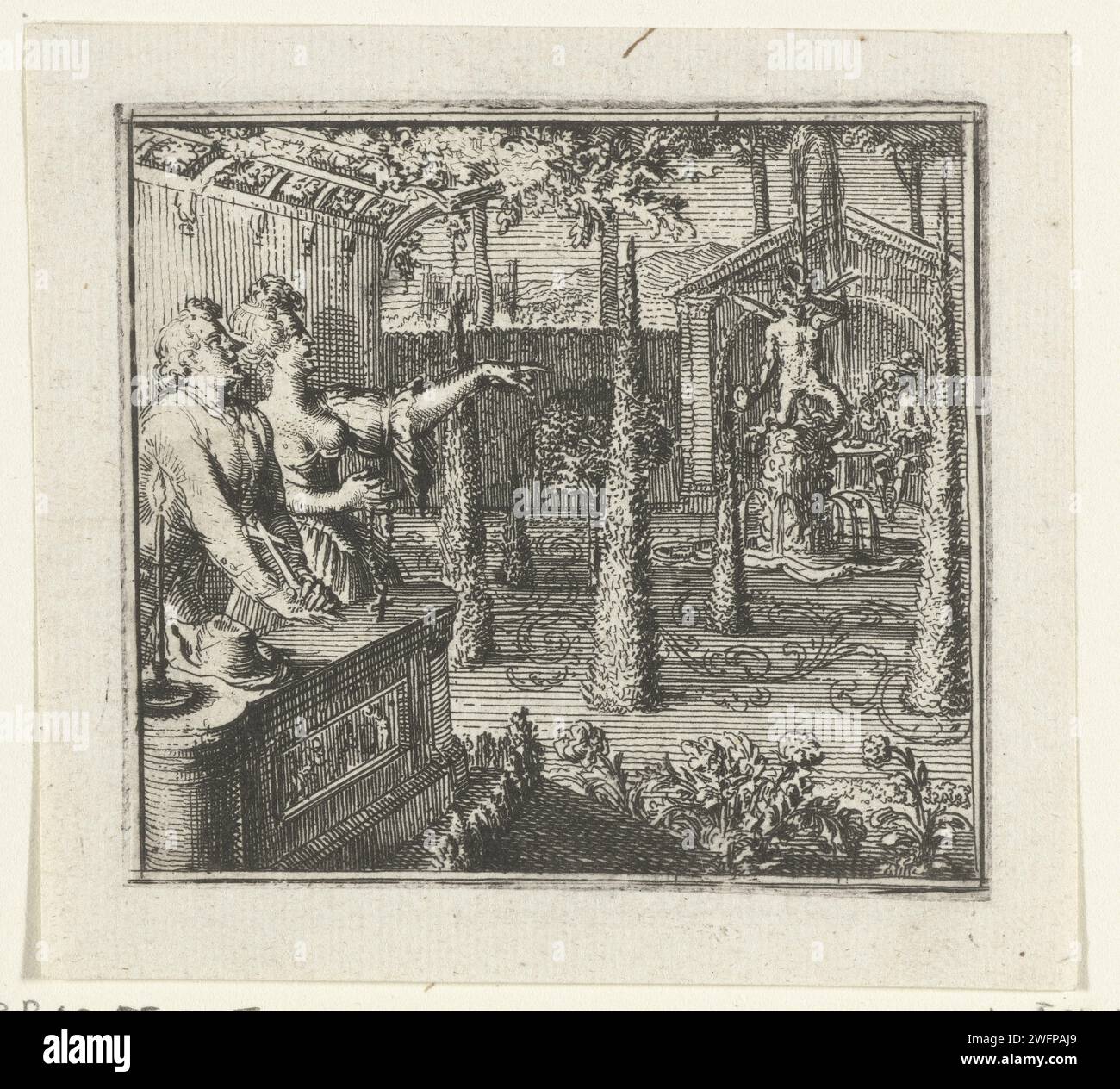 Illustration for the Decamerone of Boccaccio, Romeyn de Hooghe, 1697 ...