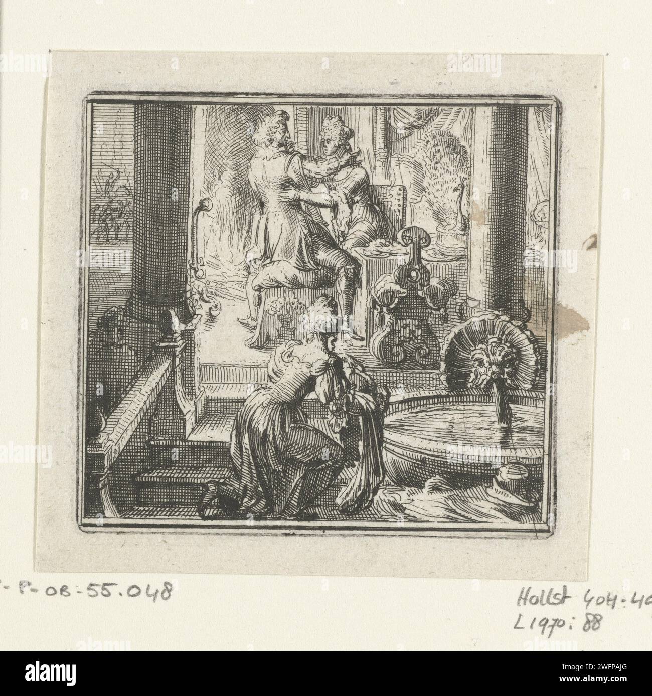 Illustration for the Decamerone of Boccaccio, Romeyn de Hooghe, 1697 ...