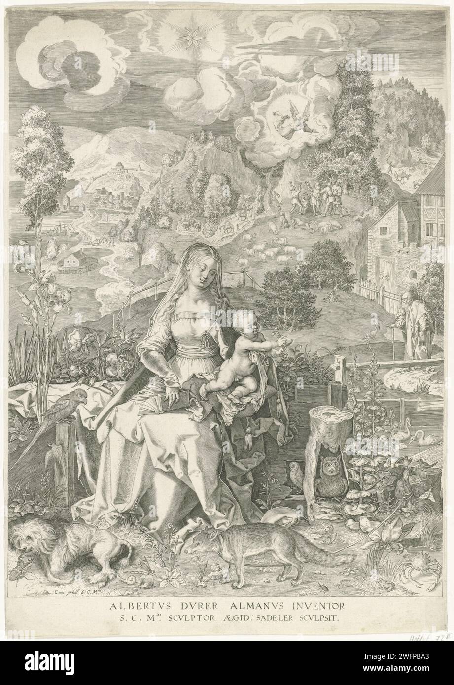 Durer the birth of the child hi-res stock photography and images - Alamy
