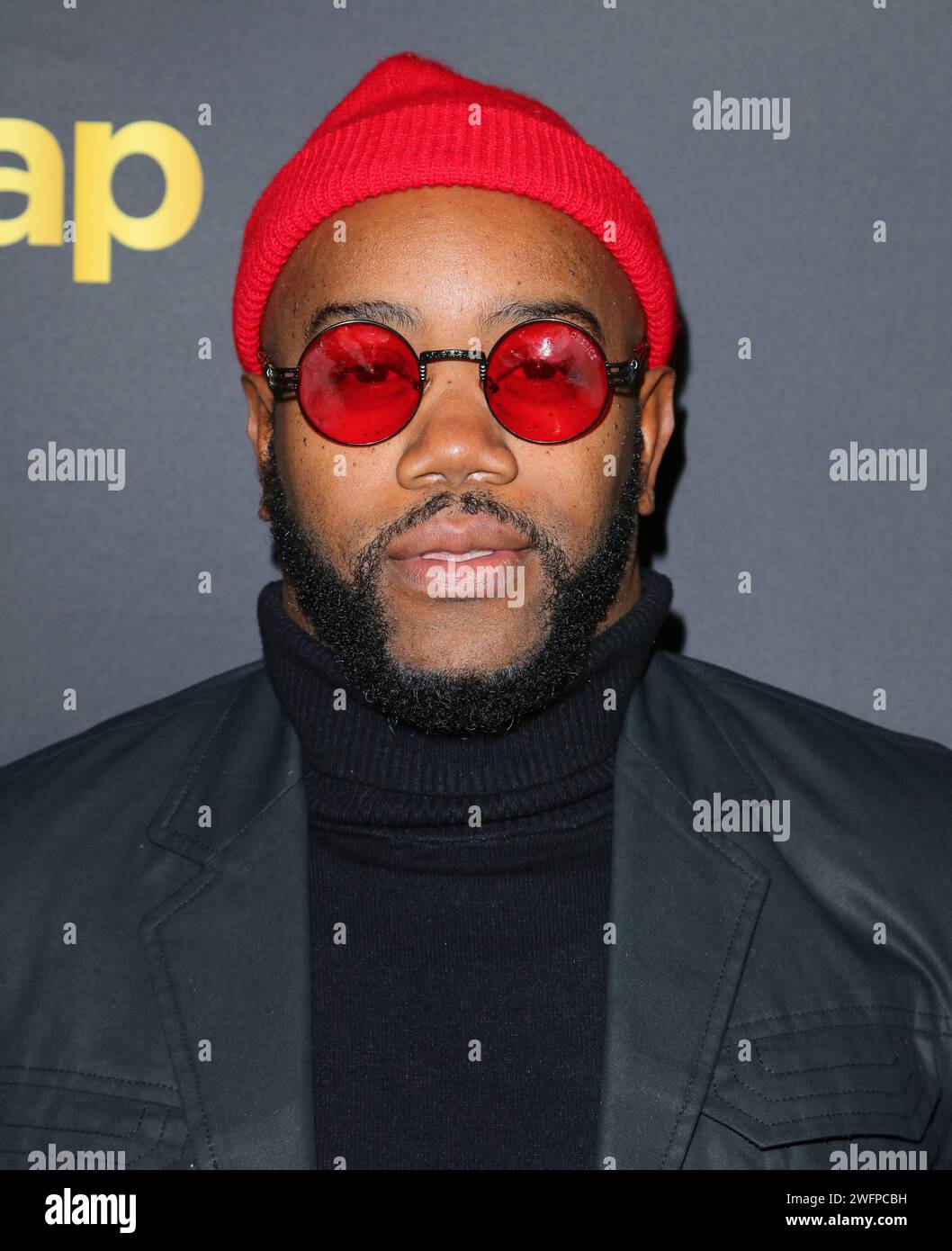 West Hollywood, USA. 31st Jan, 2024. Roahn Hilton arrives at The Black ...