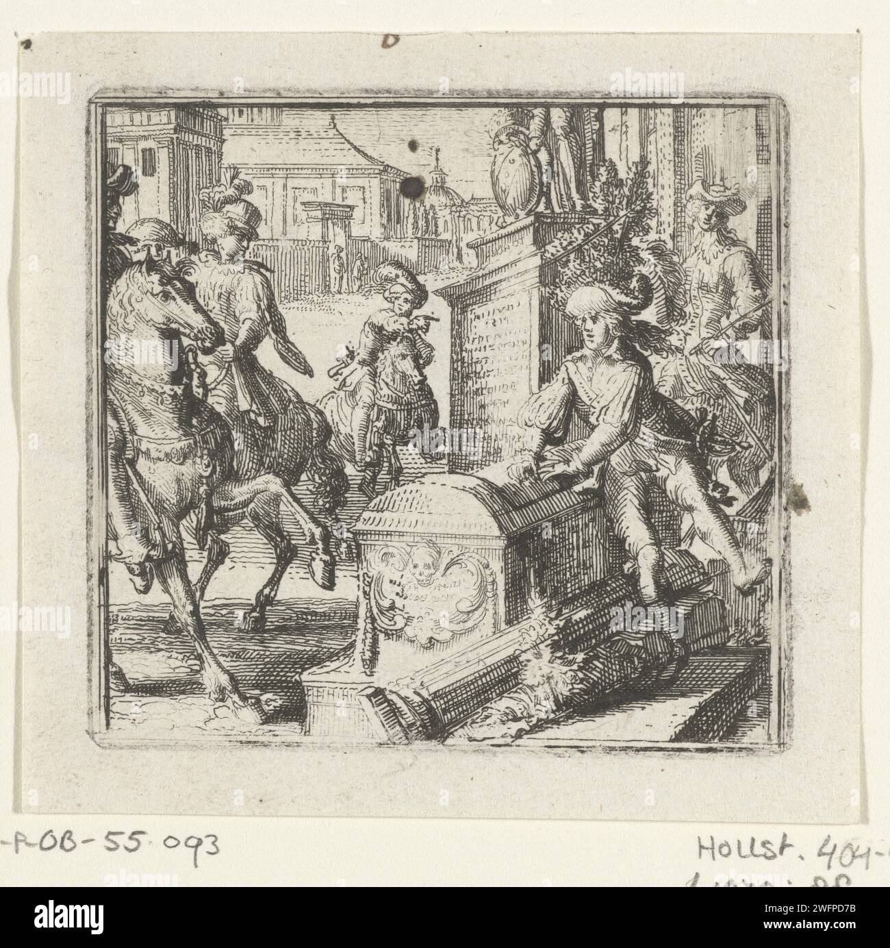 Illustration for the Decamerone of Boccaccio, Romeyn de Hooghe, 1697 ...