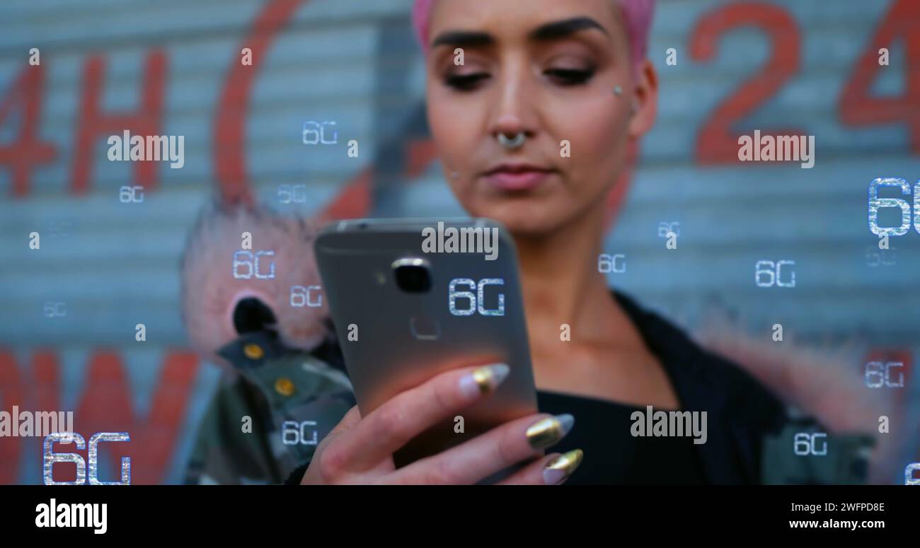 6g texts hi-res stock photography and images - Alamy