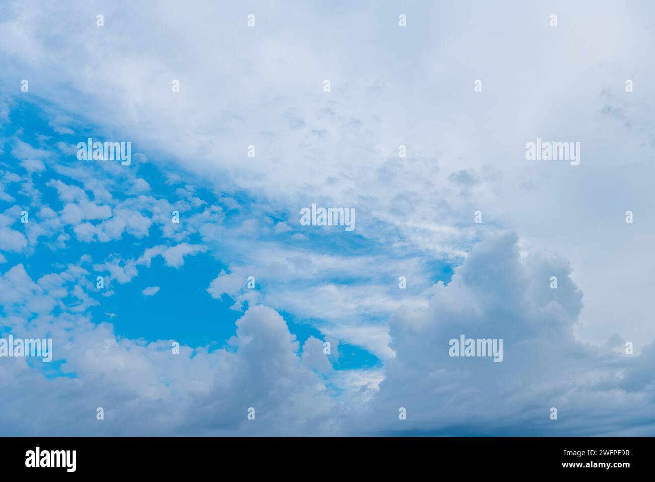 Skyscape and cloudscape. Sky with clouds. Cloudy skyscape background. Cloudscape sky background ...