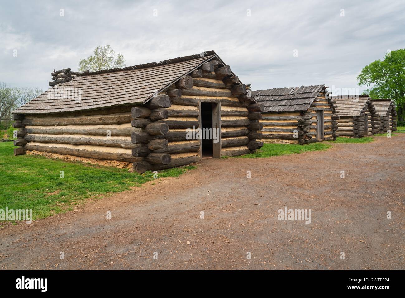 Historic Cabins at Valley Forge National Historical Park, Revolutionary ...