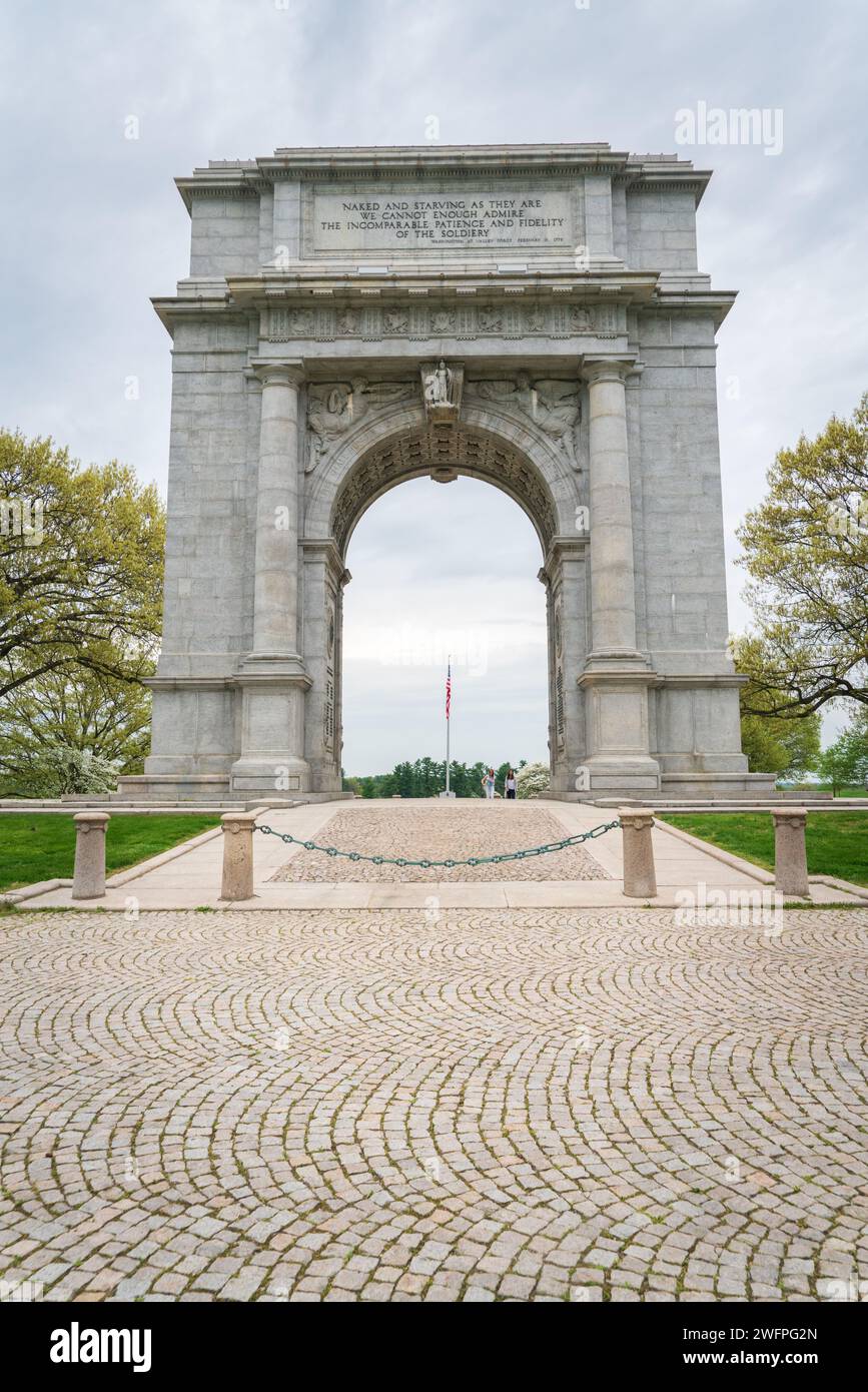 United States National Memorial Arch, Valley Forge National Historical ...