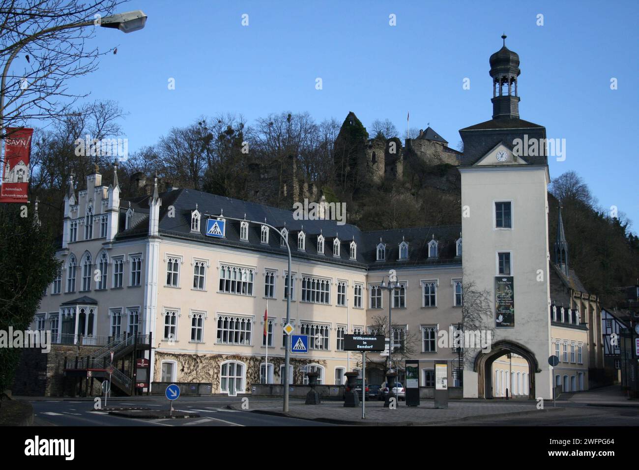 Schloss Sayn Stammsitz der Familie zu Sayn-Wittgenstein *** Sayn Castle ...