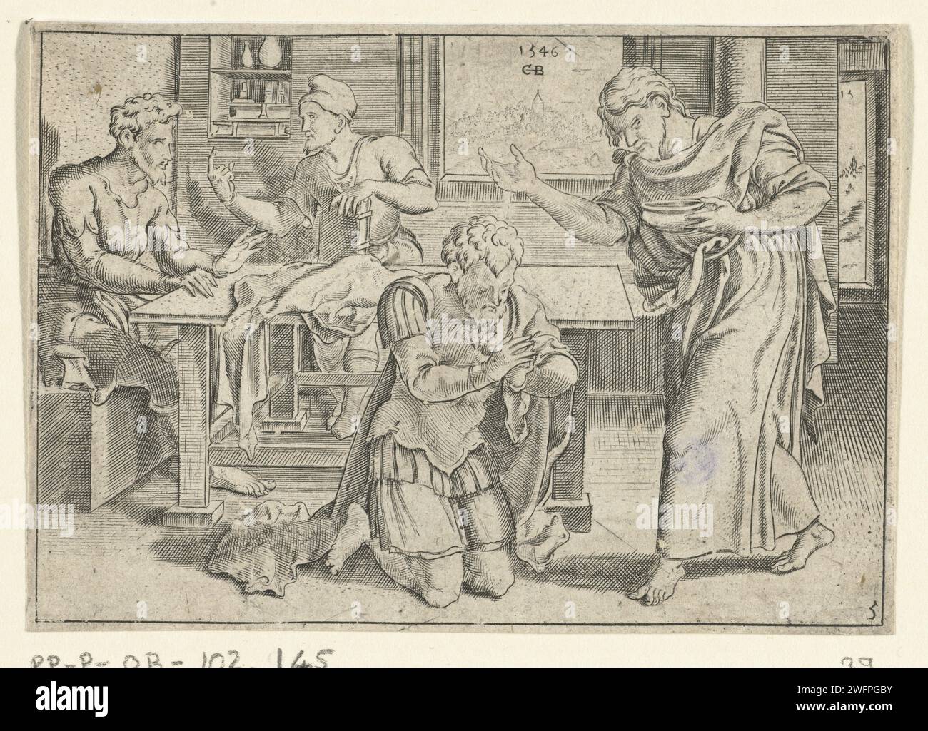 Apostle paul kneels hi-res stock photography and images - Alamy