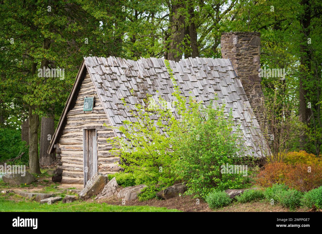 Historic Cabins at Valley Forge National Historical Park, Revolutionary ...