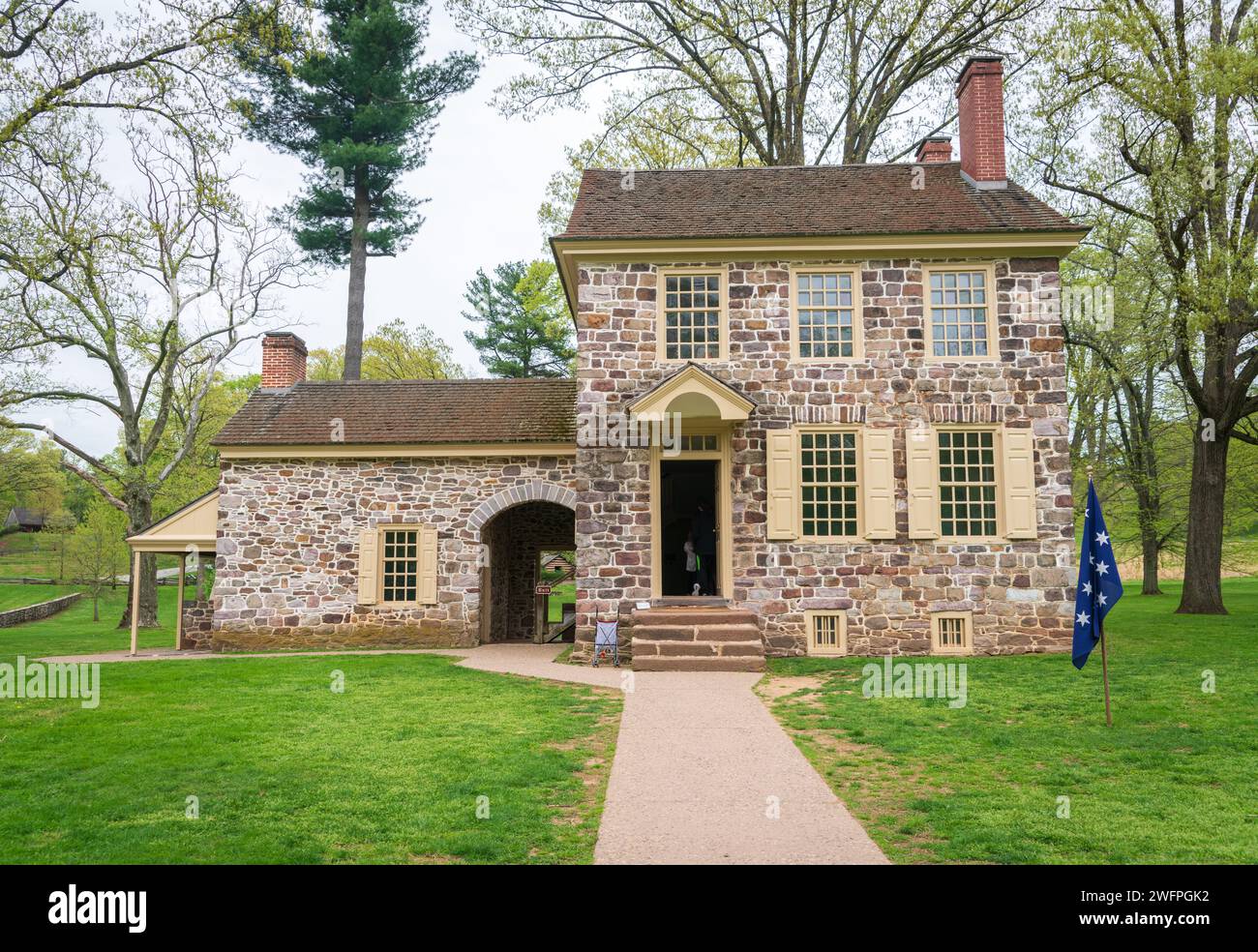 Valley Forge National Historical Park, Revolutionary War encampment ...