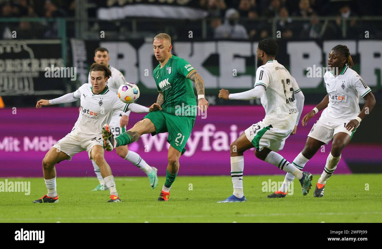 Monchengladbach, Deutschland. 21st Jan, 2024. firo: 01/21/2024 ...