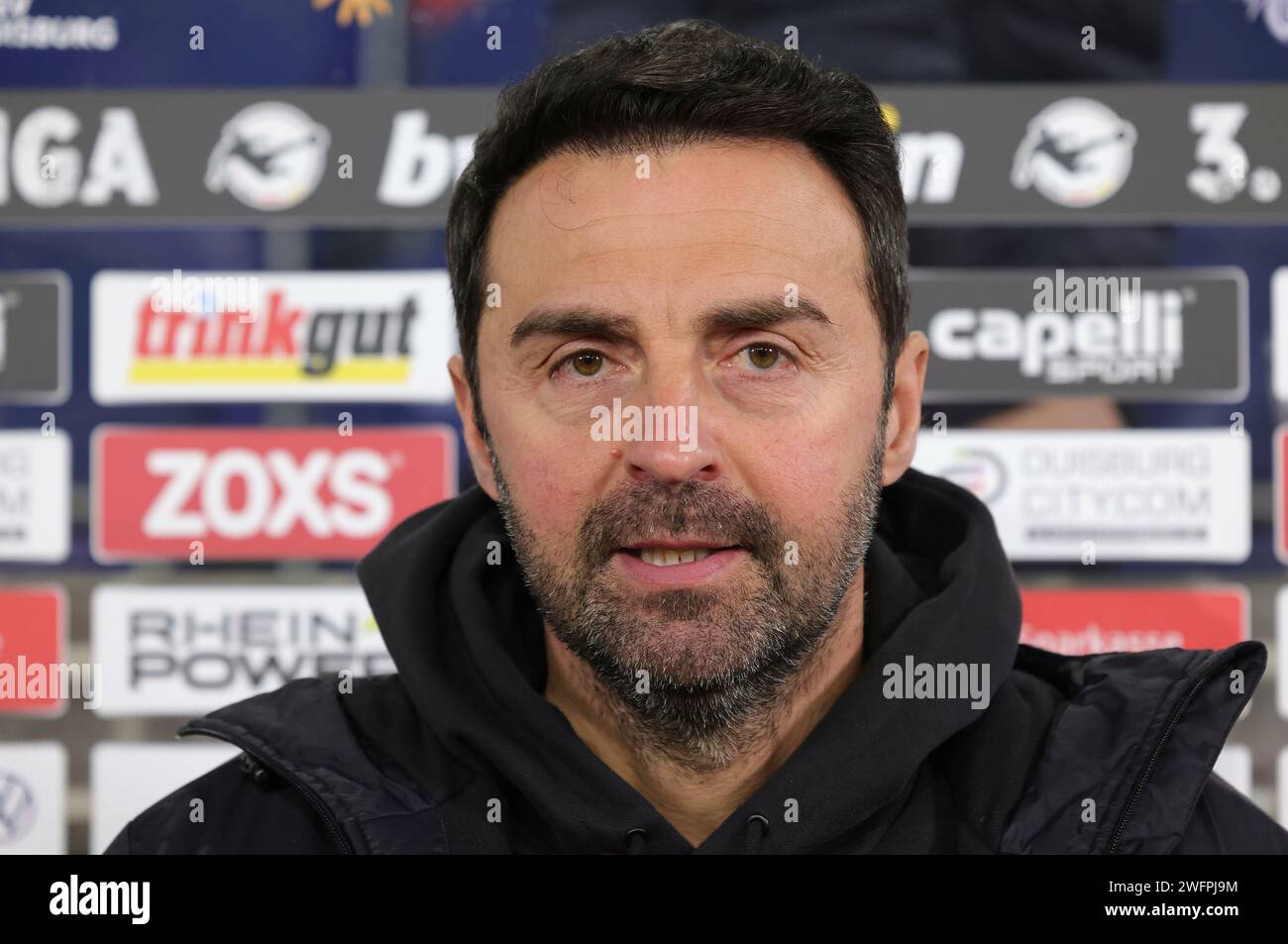 Duisburg, Deutschland. 23rd Jan, 2024. firo: 01/23/2024, soccer ...
