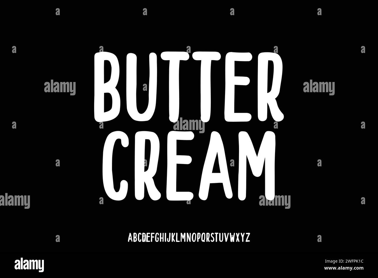 Cute condensed handwritten alphabet display font vector. Playful ... Cute condensed handwritten alphabet display font vector. Playful ...