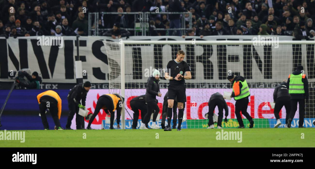Monchengladbach, Deutschland. 21st Jan, 2024. firo: 01/21/2024, soccer ...