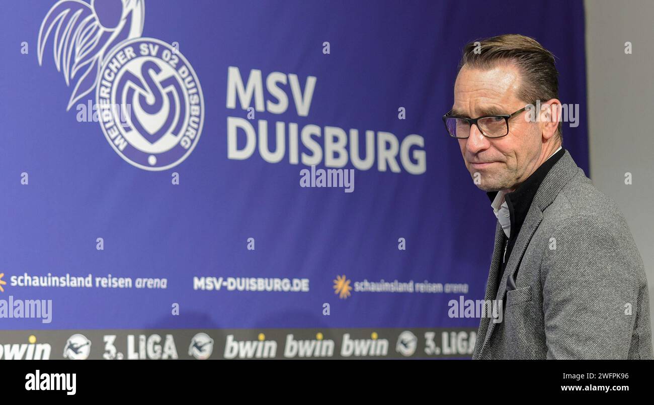 Duisburg, Deutschland. 23rd Jan, 2024. firo: 01/23/2024, football ...