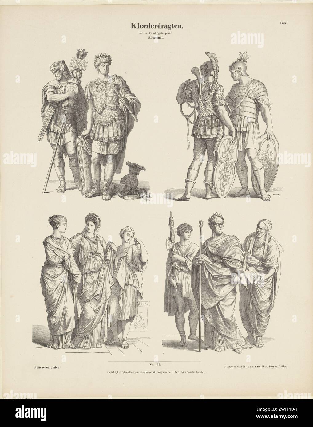Dressing behavior / twenty -sixth plate. / Romans, Andreas C. Müller ...
