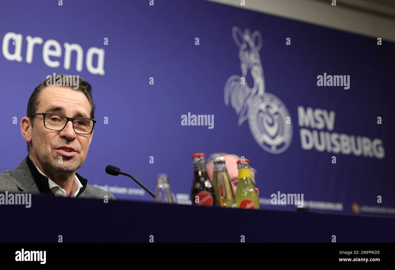 Duisburg, Deutschland. 23rd Jan, 2024. firo: 01/23/2024, football ...